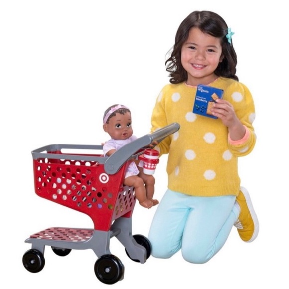 Toys | Set Of 2 Target Toy Shopping Carts For Kids With Groceries ...